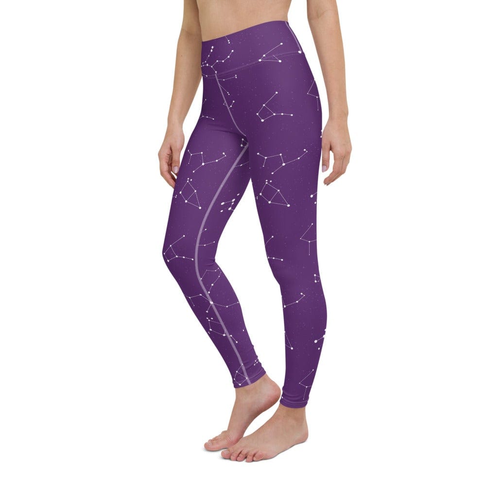 Purple Constellation - Pilates Pants